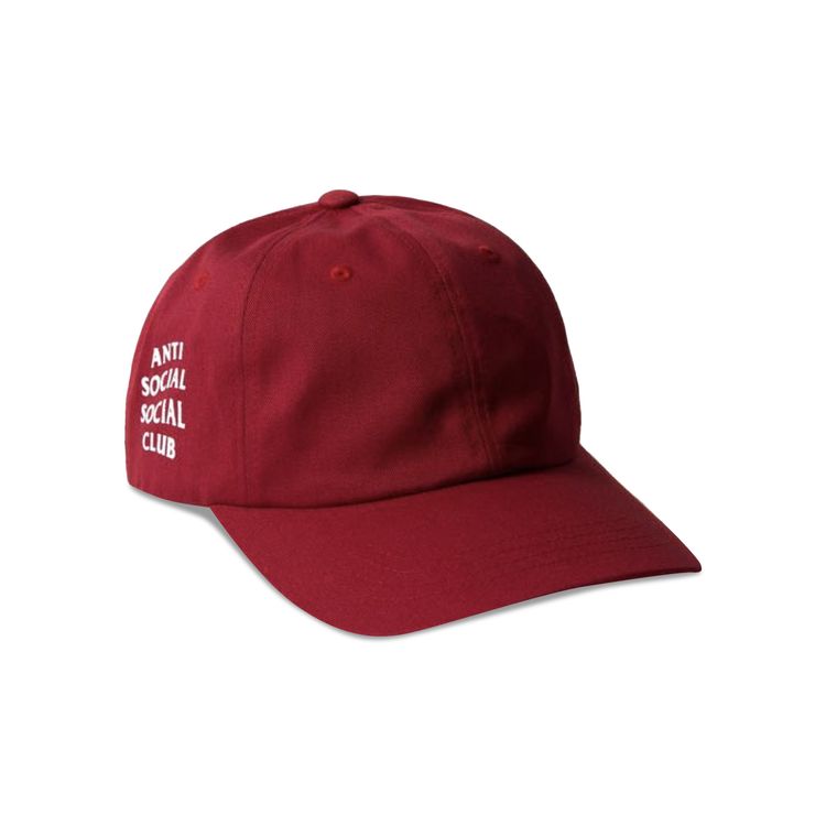 Buy Anti Social Social Club Get Weird Cap 'Cranberry' - 0657 ...