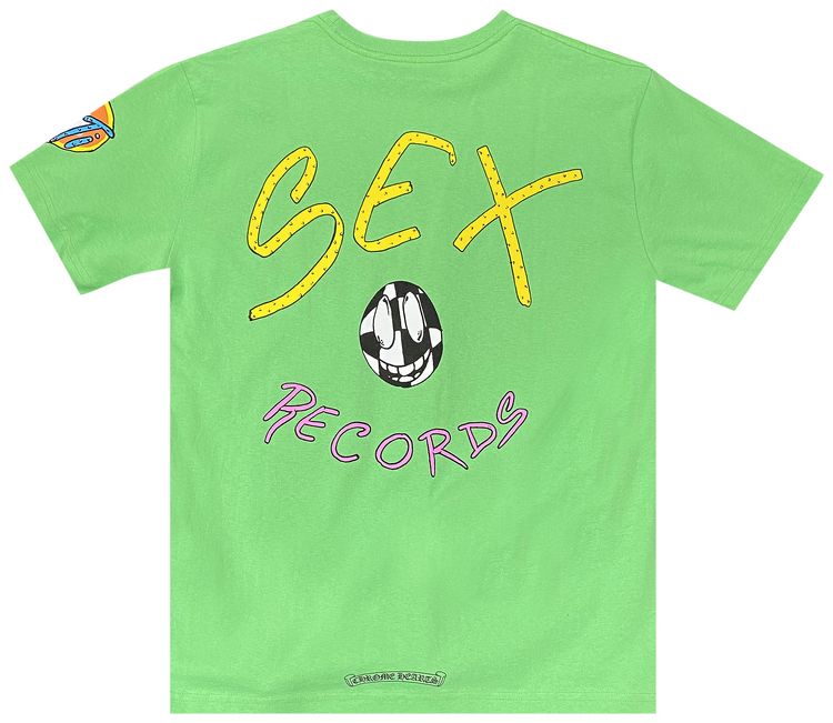 Buy Chrome Hearts x Matty Boy Sex Records T-Shirt 'Green' - 1383 ...