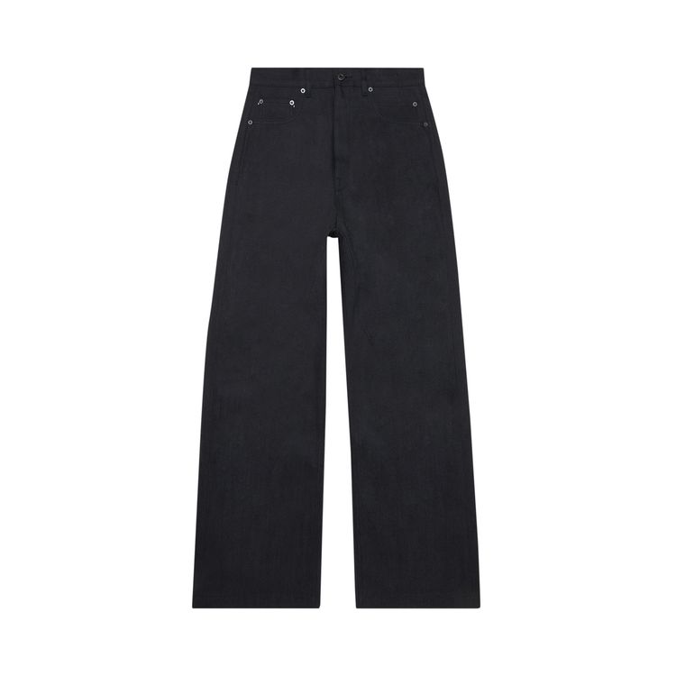 Buy Rick Owens DRKSHDW Geth Cut Denim 'Black' - DL01B7398 BLKGJP 09 | GOAT