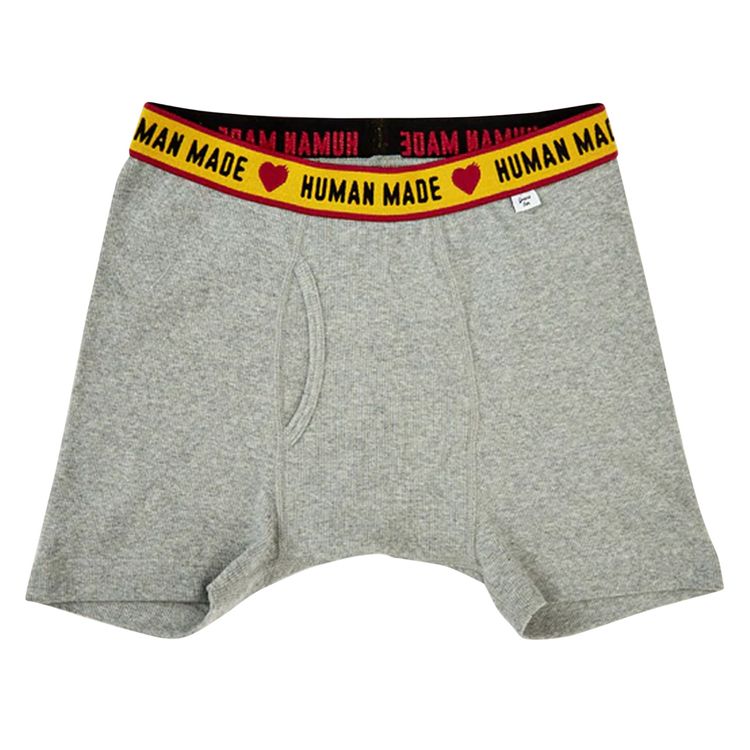 Buy Human Made Boxer Brief 'Grey' - HM23GD070 GREY | GOAT