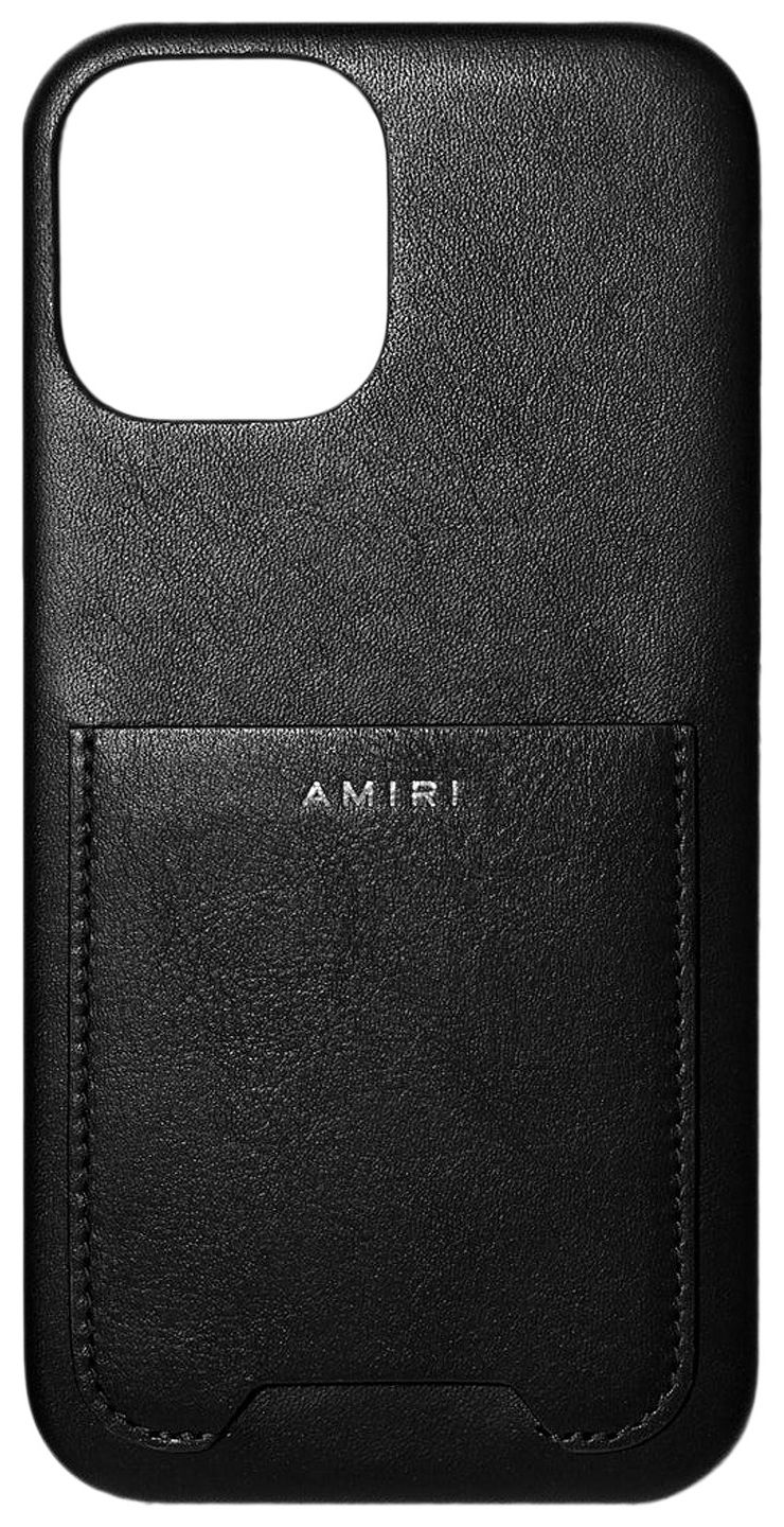 Buy Amiri Nappa iPhone 12 Case 'Black' - PS22MIC001 001 BLAC | GOAT