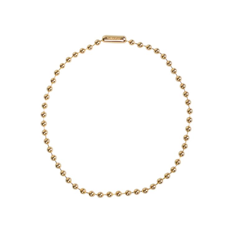 Buy Ambush Ball Chain Necklace 'Gold' - BWOB030S21MET0017600 GOLD | GOAT
