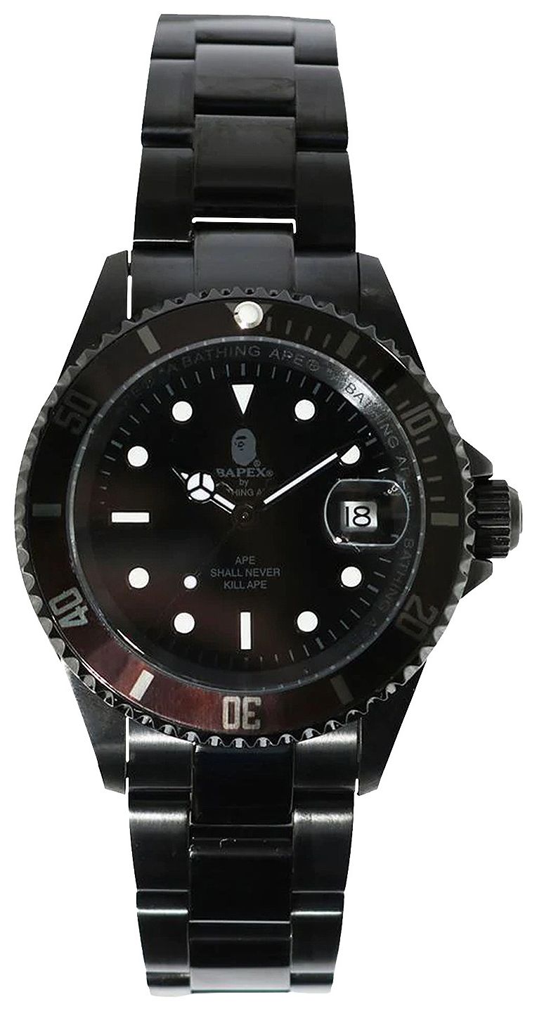 Buy BAPE Type 1 Bapex Relax 'Black' - 1H30 182 014 BLACK | GOAT