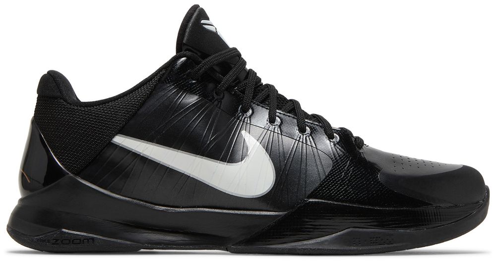 Buy Nike Zoom Kobe 5 TB 'Black White' - 407710 001 | GOAT