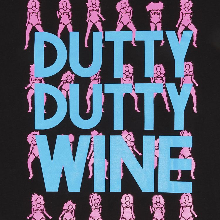 Buy Stussy Dutty Dutty Tee 'Black' - 1903225 BLAC | GOAT