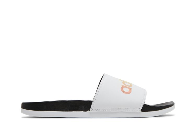 Buy Adidas Adilette Comfort Slide 'White Multi' - H02488 | GOAT