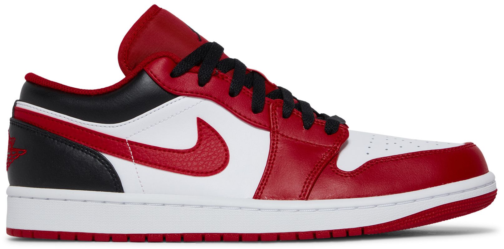 Buy Air Jordan 1 Low 'Reverse Black Toe' - 553558 163 | GOAT