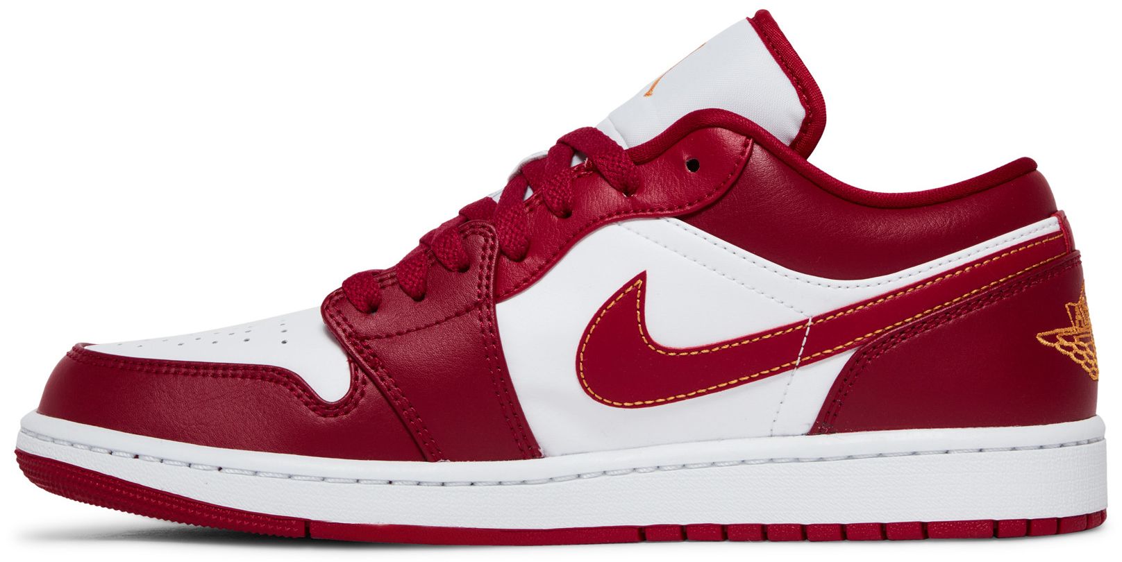 Buy Air Jordan 1 Low 'Cardinal Red' - 553558 607 | GOAT