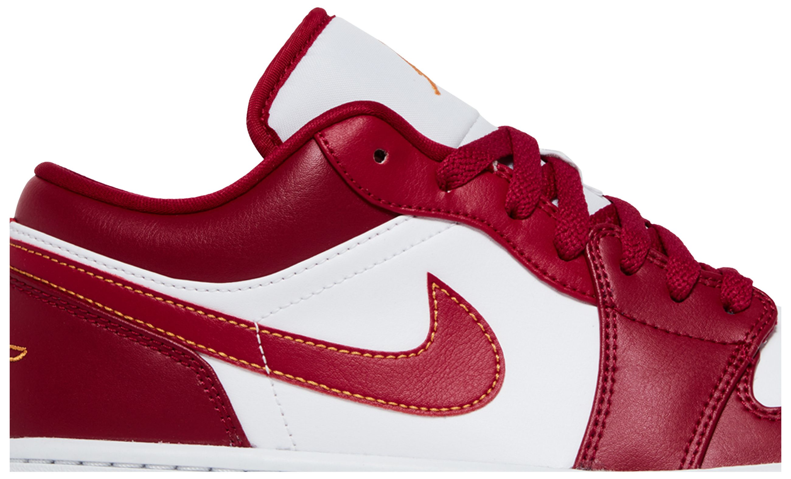 Buy Air Jordan 1 Low 'Cardinal Red' - 553558 607 | GOAT