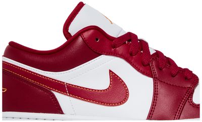 Buy Air Jordan 1 Low 'Cardinal Red' - 553558 607 | GOAT