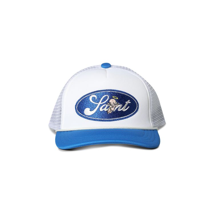 Achetez des Saint Michael Bby Michael Cap 'White/Blue' - SM S22 0000 ...