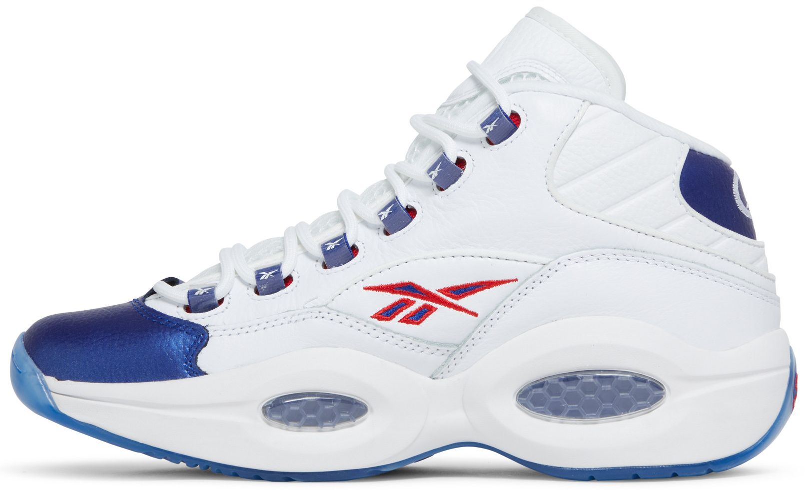 Buy Reebok Question Mid 'Blue Toe' 2022 - GX0227 | GOAT