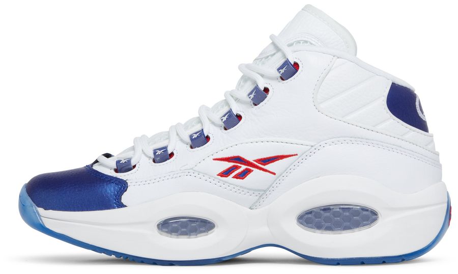 Buy Reebok Question Mid 'Blue Toe' 2022 - GX0227 | GOAT