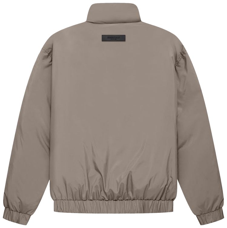 Buy Fear of God Essentials Half-Zip Puffer 'Desert Taupe ...