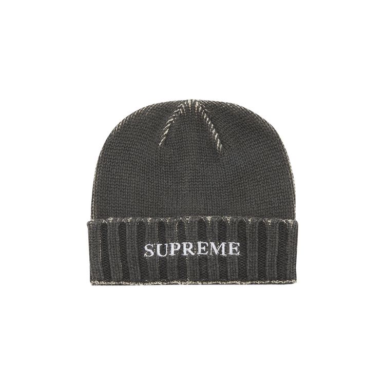 Achetez des Supreme Overprint Beanie 'Black' - SS22BN18 BLACK | GOAT CA