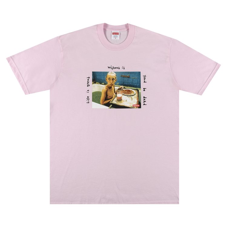 Buy Supreme Gummo Bathtub Tee 'Light Pink' - SS22T3 LIGHT PINK | GOAT