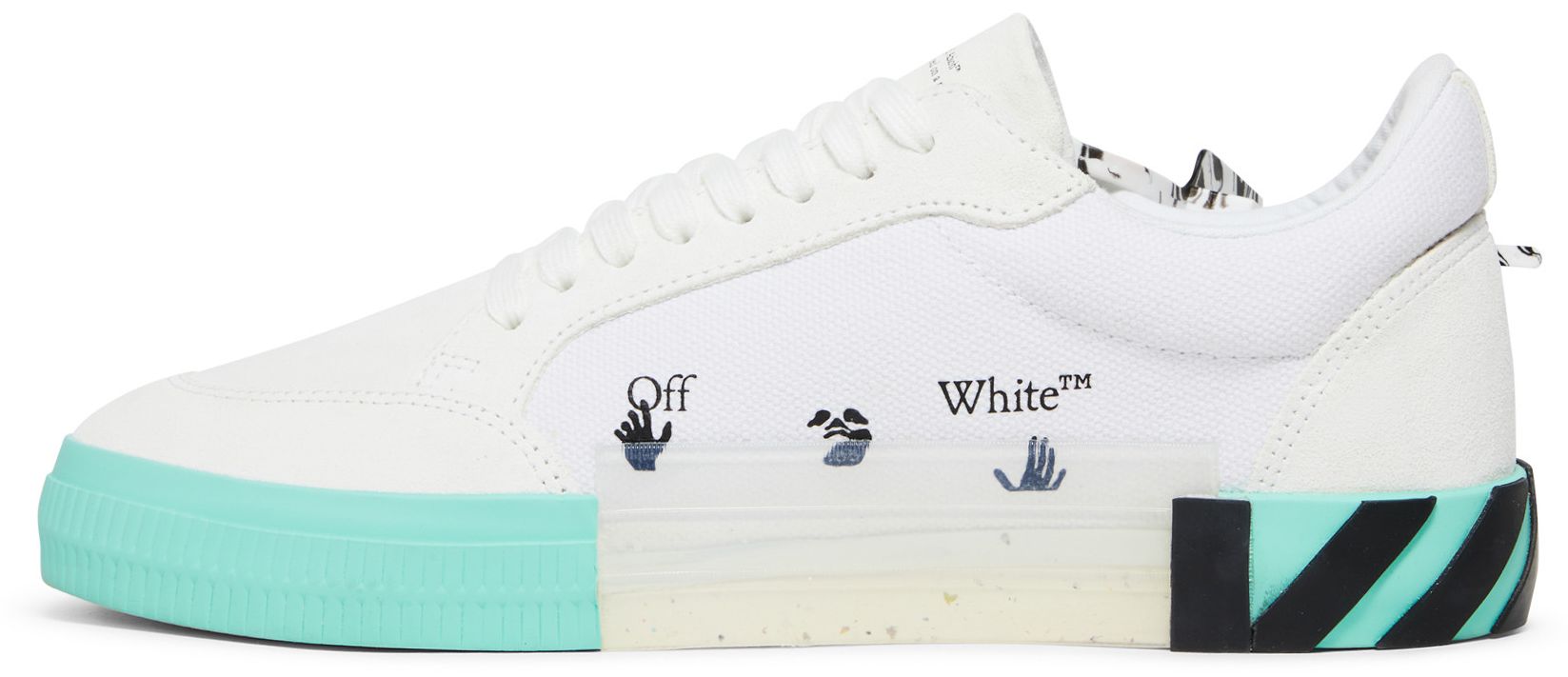 Buy Off-White Vulc Sneaker 'White Mint Green' - OMIA085F21LEA005 0109 ...