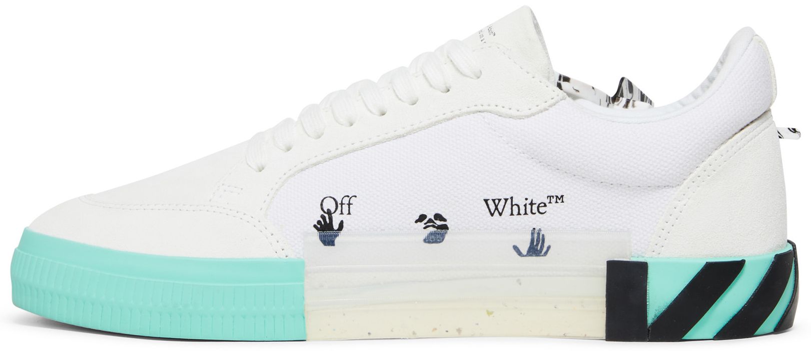 Buy Off-White Vulc Sneaker 'White Mint Green' - OMIA085F21LEA005 0109 ...