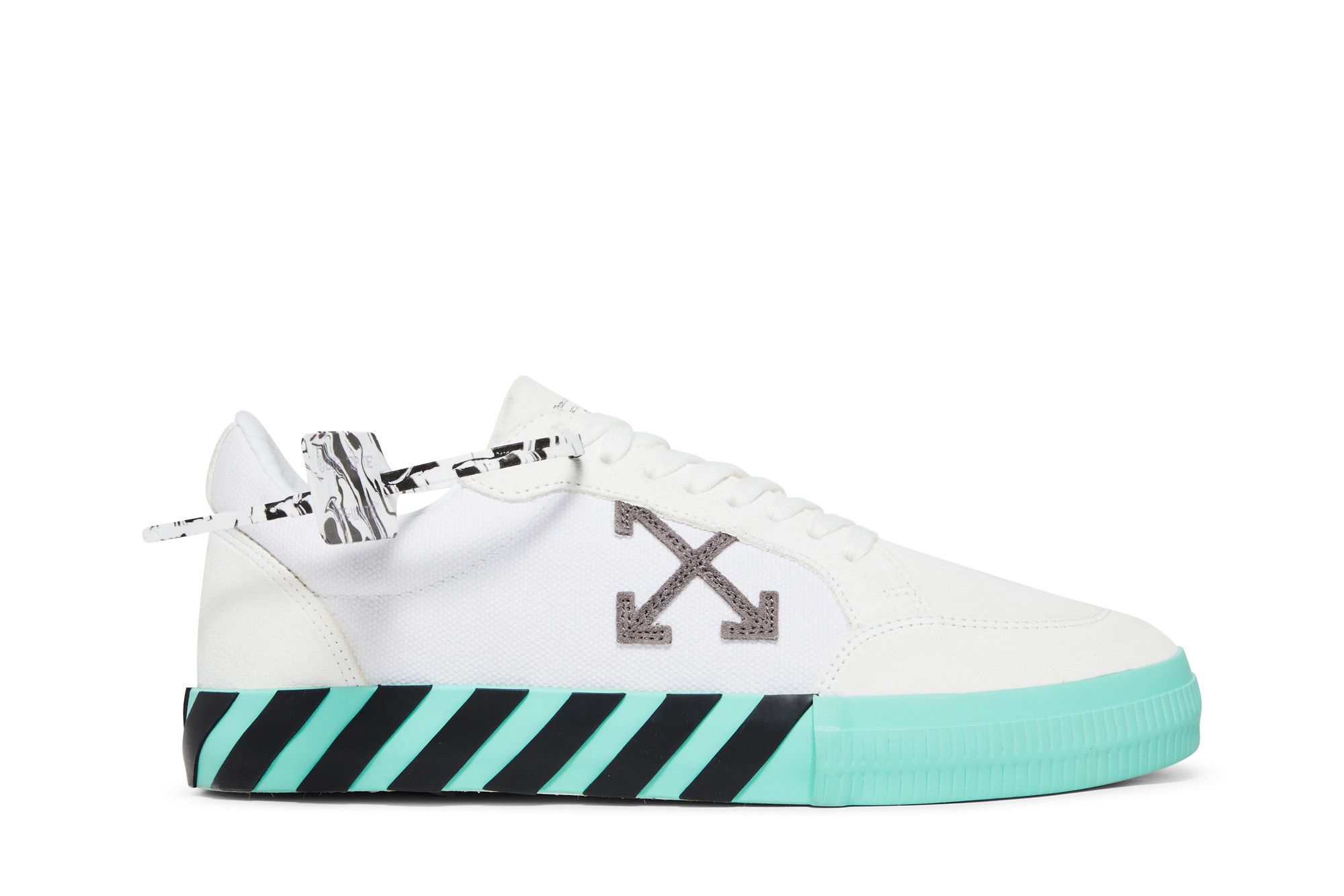 Buy Off-White Vulc Sneaker 'White Mint Green' - OMIA085F21LEA005 0109 ...