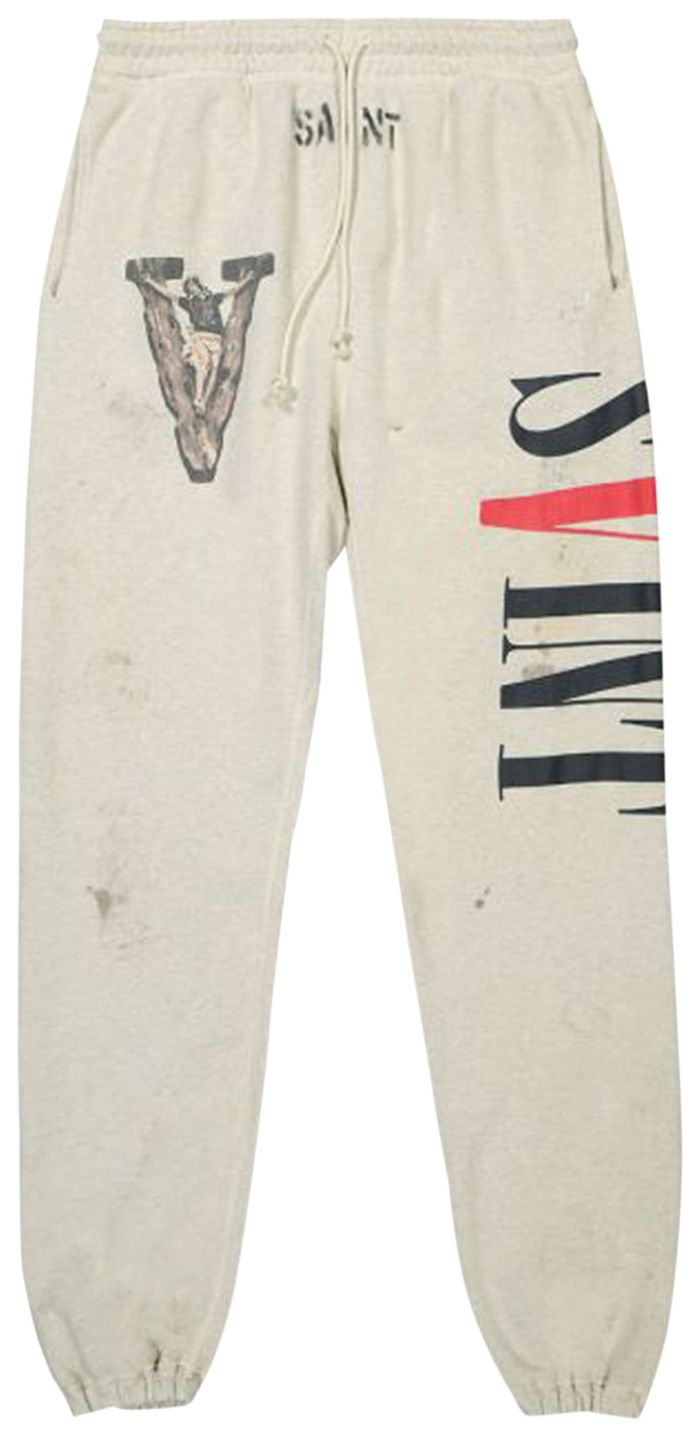 Buy SAINT Mxxxxxx x Vlone Sweatpant 'Grey' - SM S22 0000 084 GREY | GOAT
