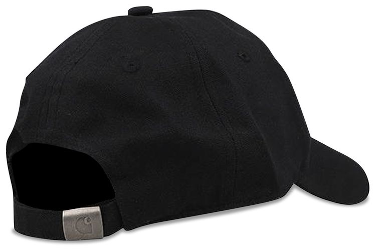 Buy Carhartt WIP Canvas Script Cap 'Black' - I028876 BLAC | GOAT