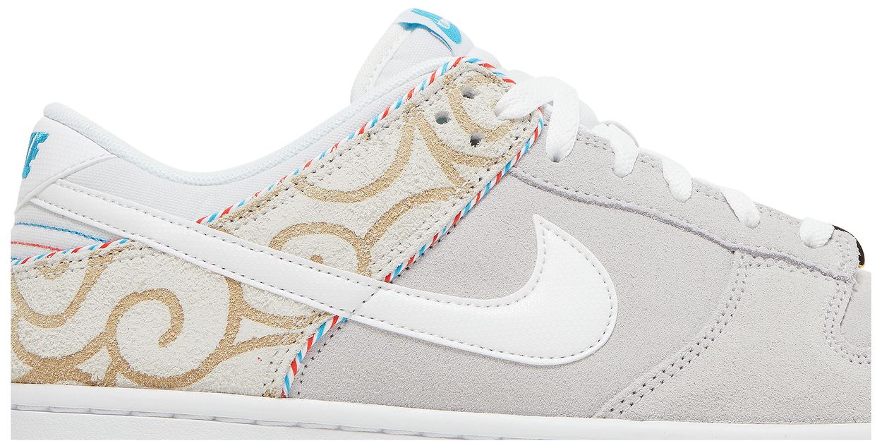 Buy Nike Dunk Low SE 'Barber Shop - Grey' - DH7614 500 | GOAT