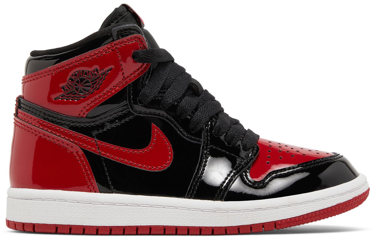 Buy Air Jordan 1 Retro High OG PS 'Patent Bred' - AQ2664 063 | GOAT