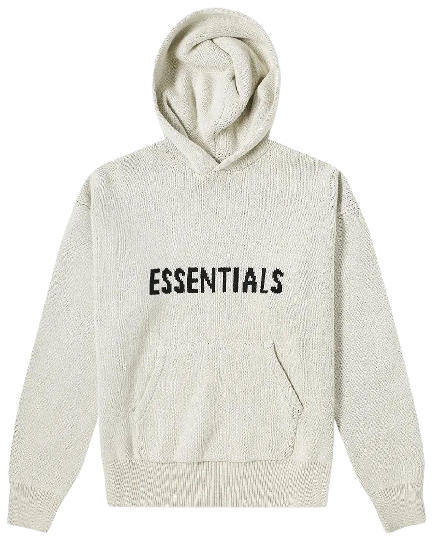 Buy Fear of God Essentials Knit Sweater 'Oatmeal' - 192HO202052F | GOAT