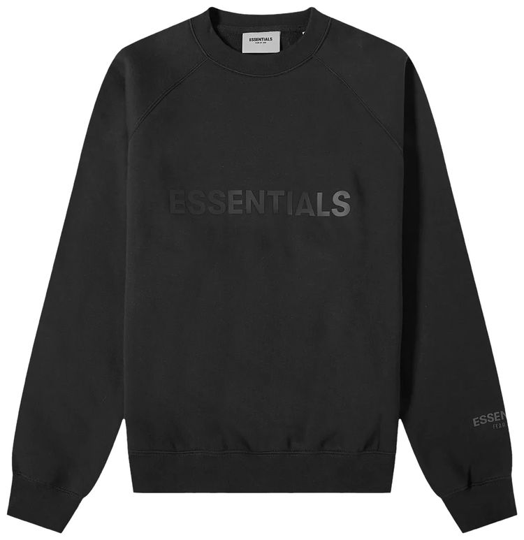 Buy Fear of God Essentials Pullover Crewneck 'Strech Limo' - 192HO202010F | GOAT