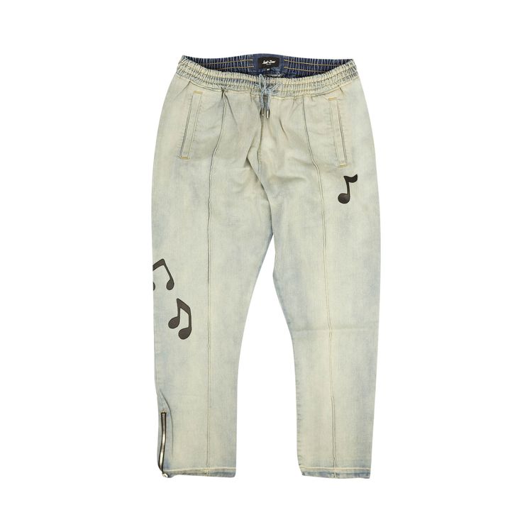 Buy Just Don Notes Denim Trackpants 'Indigo' - 4925 100000209NDT INDI ...