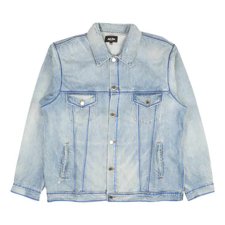 Buy Just Don Sound Lightning Denim Trucker Jacket 'Blue' - 4925 ...