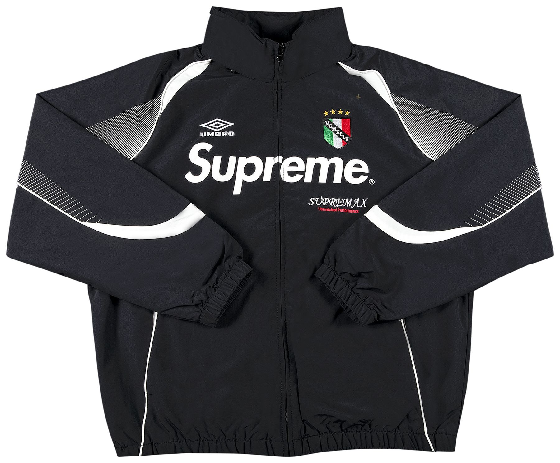 Buy Supreme x Umbro Track Jacket 'Black' - SS22J74 BLACK | GOAT