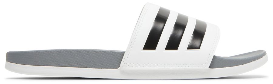 Buy Adidas Adilette Comfort Slide 'White Grey' - GZ5895 | GOAT