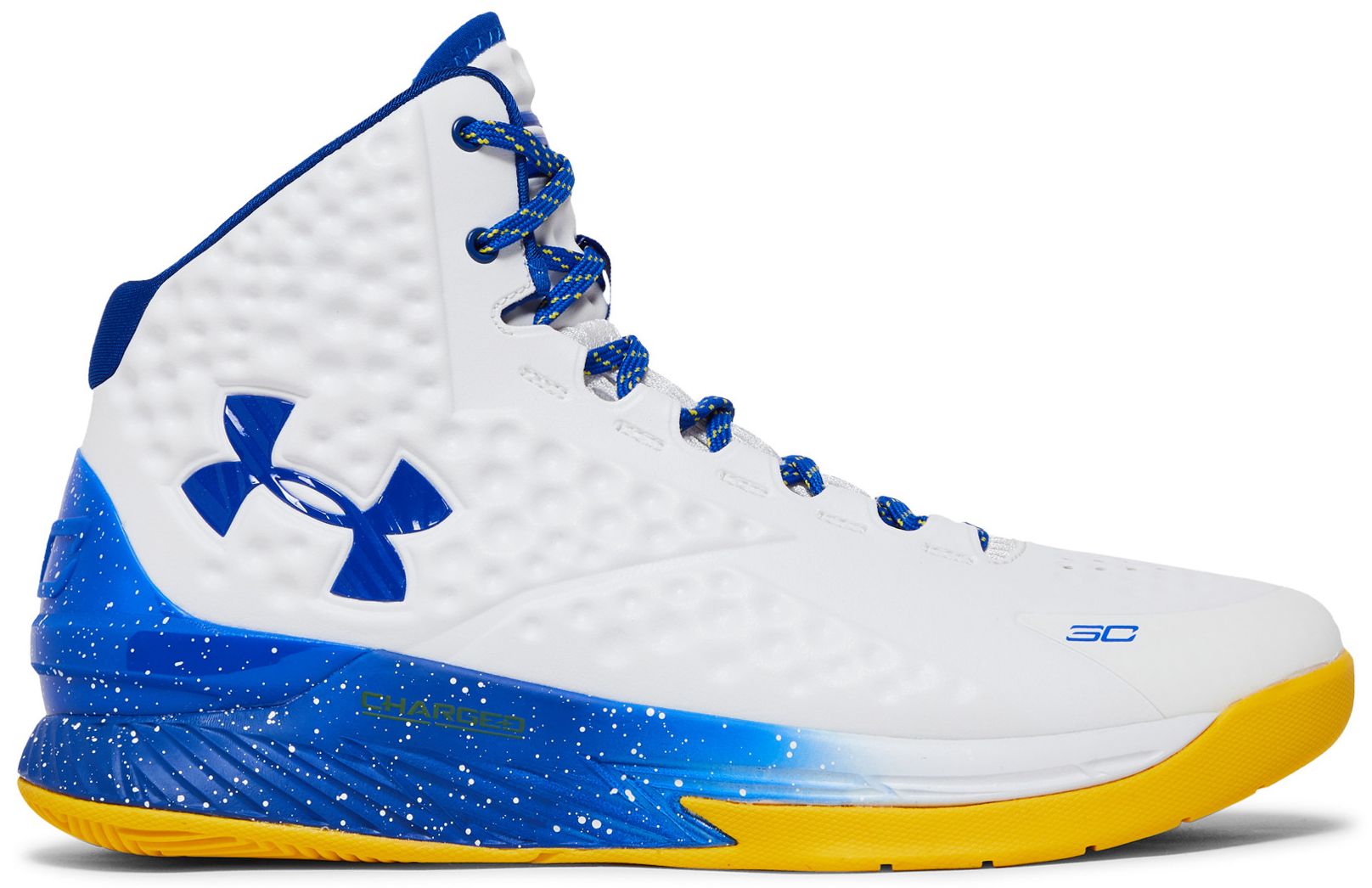 Buy Under Armour Curry 1 Retro 'Dub Nation' 2021 - 3024397 100 | GOAT