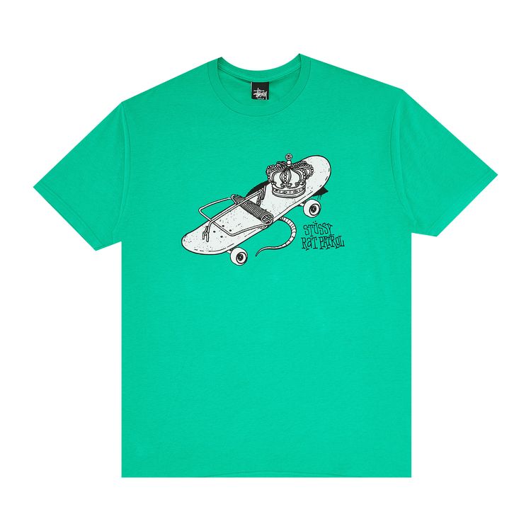 Buy Stussy Skate Trap Tee 'Kelly' - 1902966 KELL | GOAT