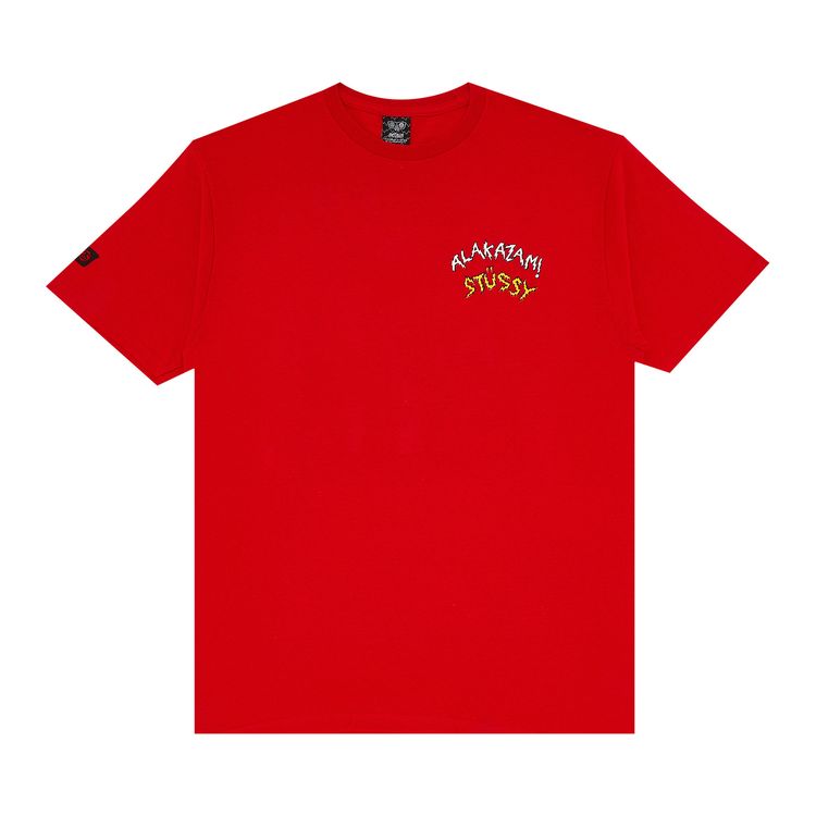 Buy Stussy Alakazam Boombox Tee 'Red' - 0535 100000103ABT RED | GOAT