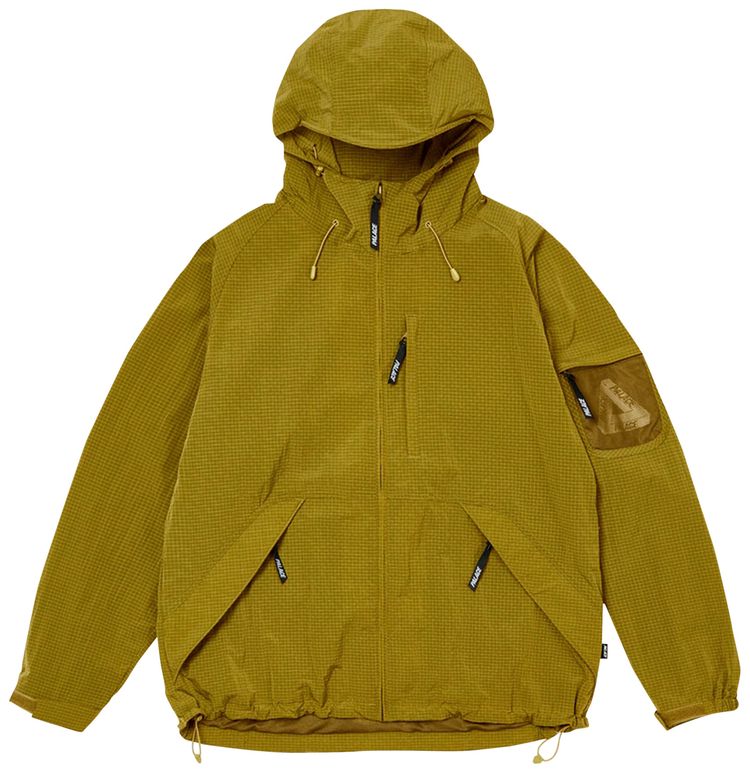 Buy Palace Cripstop Grid Jacket 'Yellow' - P22JK211 | GOAT