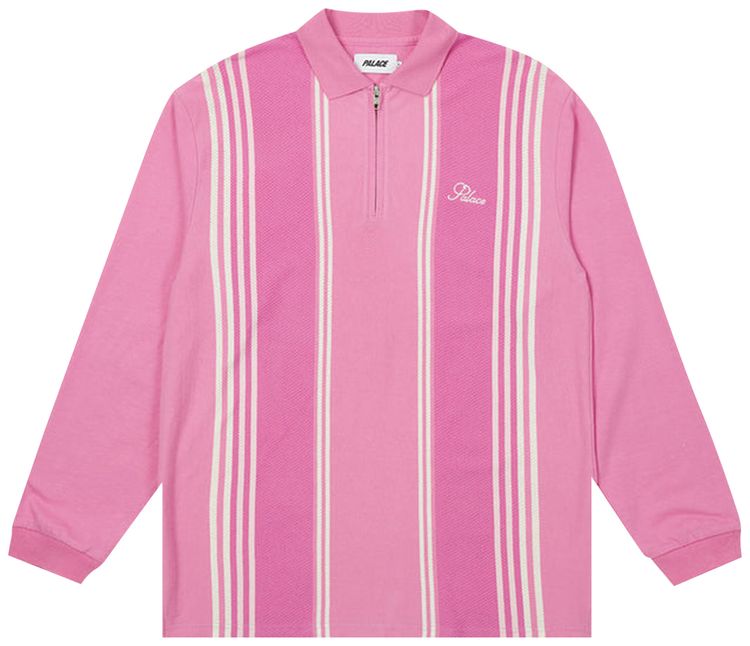 Buy Palace Repo Long-Sleeve 'Pink' - P22ES107 | GOAT