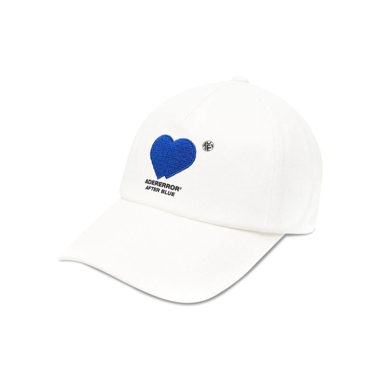 Buy Ader Error Twin Heart Logo Cap 'Off White' - BLASSCA03OW | GOAT