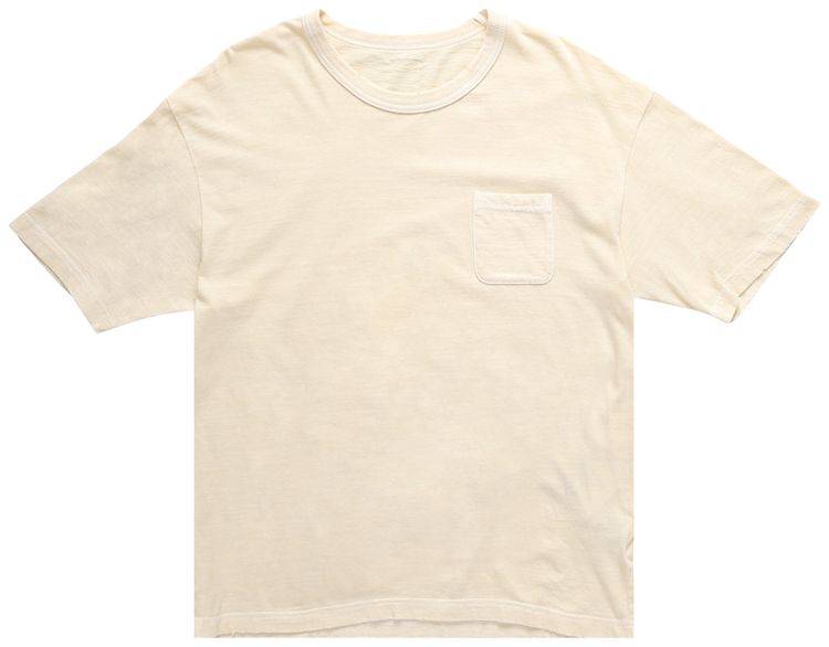 Buy Visvim Amplus Tee 'Yellow' - 122105010008 YELL | GOAT