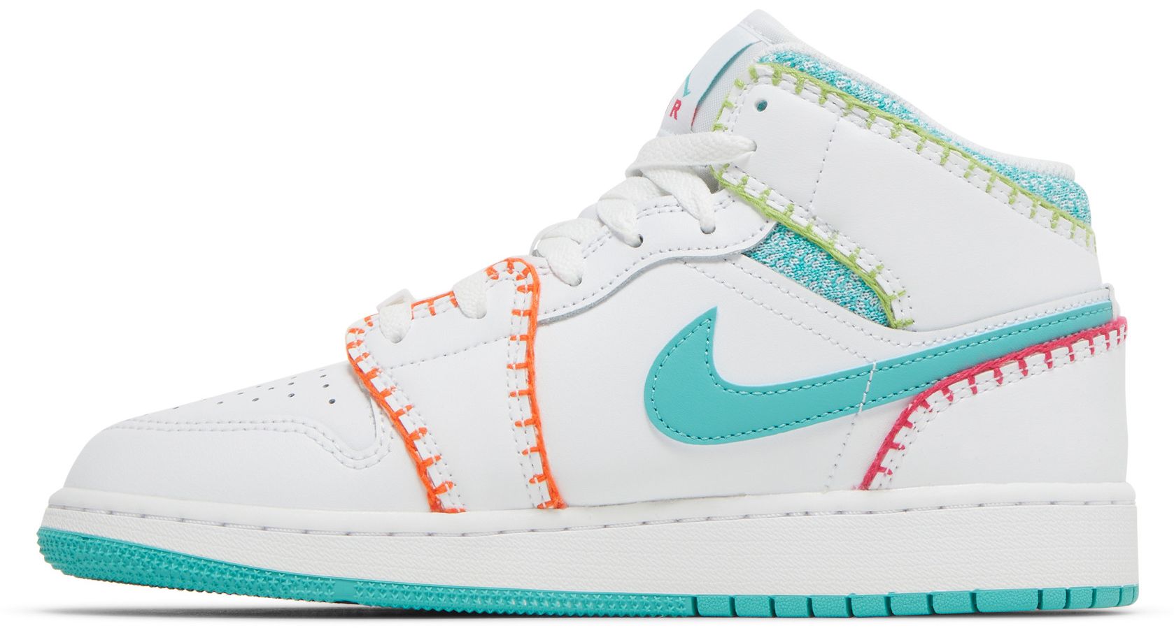 Buy Air Jordan 1 Mid SE GS 'Multi Knit' - DM6218 100 | GOAT