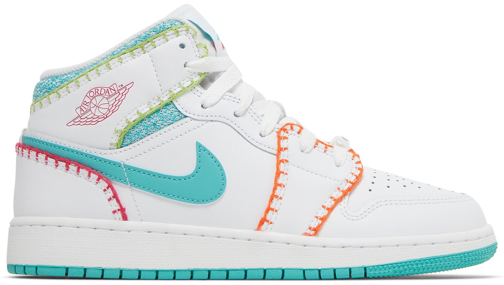 Buy Air Jordan 1 Mid SE GS 'Multi Knit' - DM6218 100 | GOAT