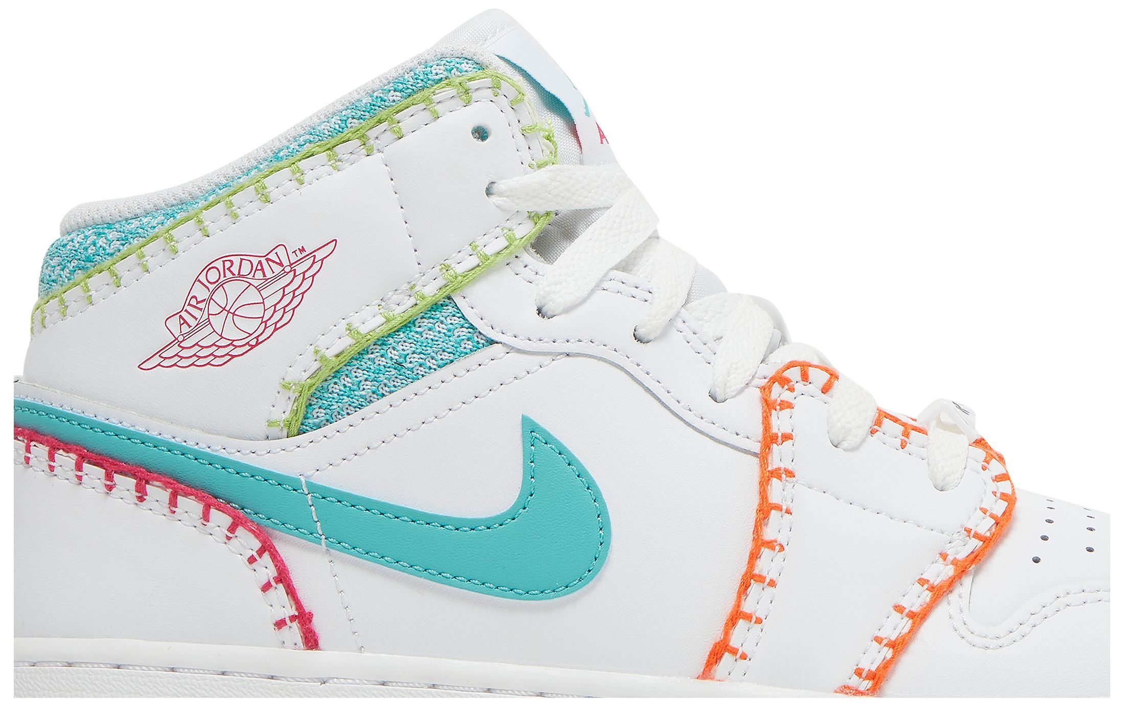 Buy Air Jordan 1 Mid SE GS 'Multi Knit' - DM6218 100 | GOAT
