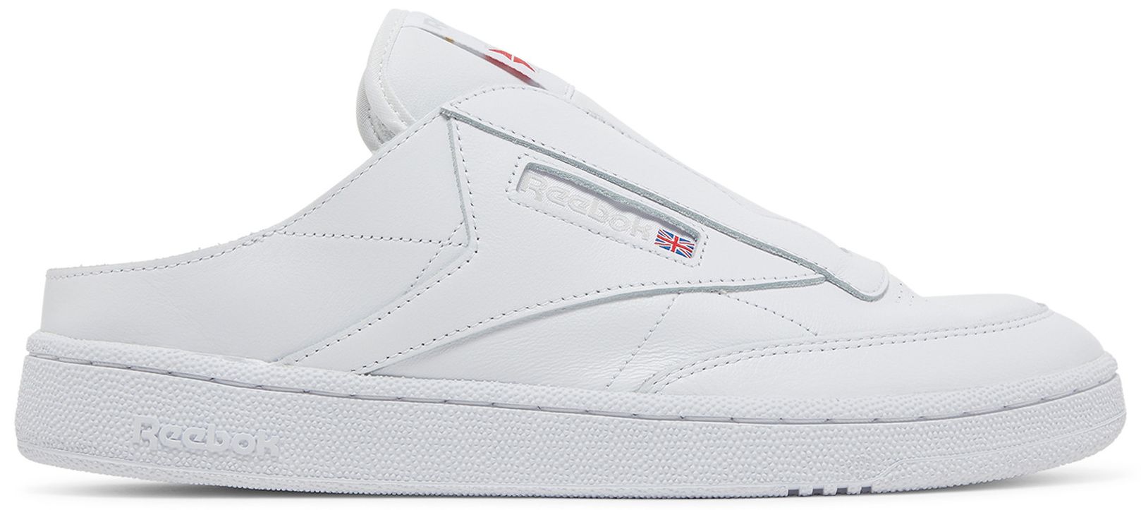 Buy Reebok Club C Laceless Mule 'Triple White' - H01583 | GOAT