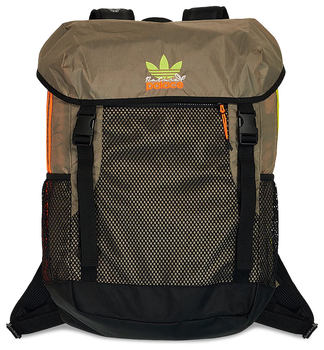 Buy Palace x adidas Nature Backpack 'Blanch Cargo/Signal Orange ...