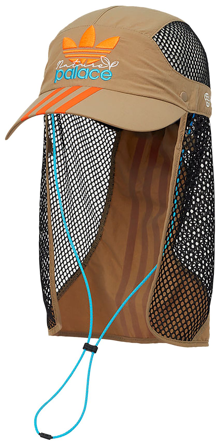 Buy Palace x adidas Nature Cap 'Blanch Cargo/Signal Orange' - HP1796 | GOAT