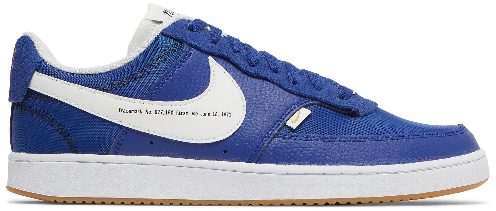 Buy Nike Court Vision Low Premium 'First Use - Deep Royal Blue ...