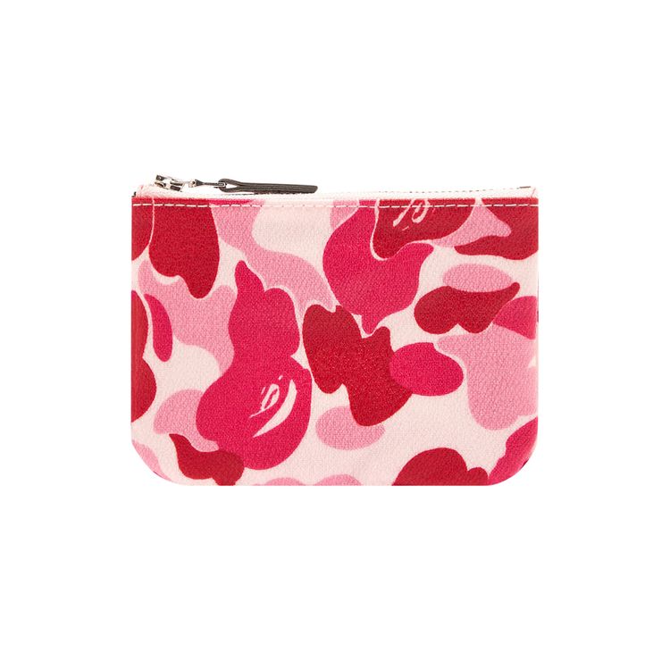 Buy BAPE ABC Canvas Small Wallet 'Pink' - 1E20 182 081 PINK | GOAT