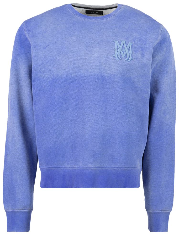 Buy Amiri Tonal Crew 'Blue' - PS22MJL042 420 BLUE | GOAT UK