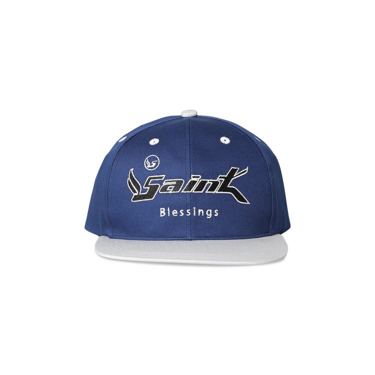 Buy Saint Michael Blessings Cap 'Blue/White' - SM S22 0000 056 | GOAT
